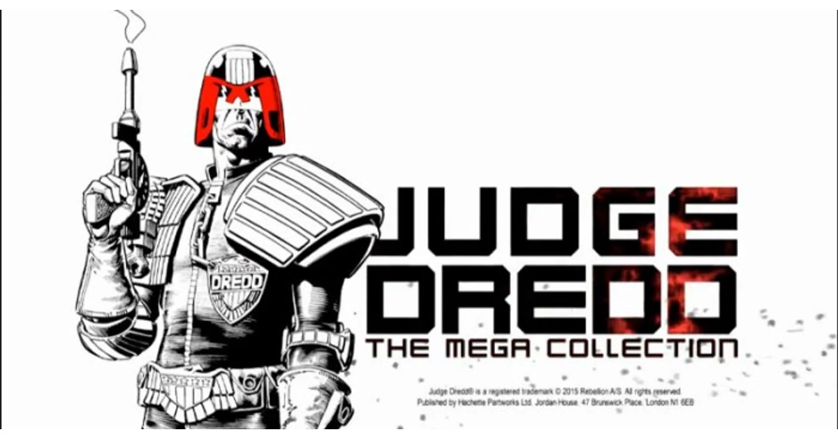 Hachette Judge Dredd the Mega Collection