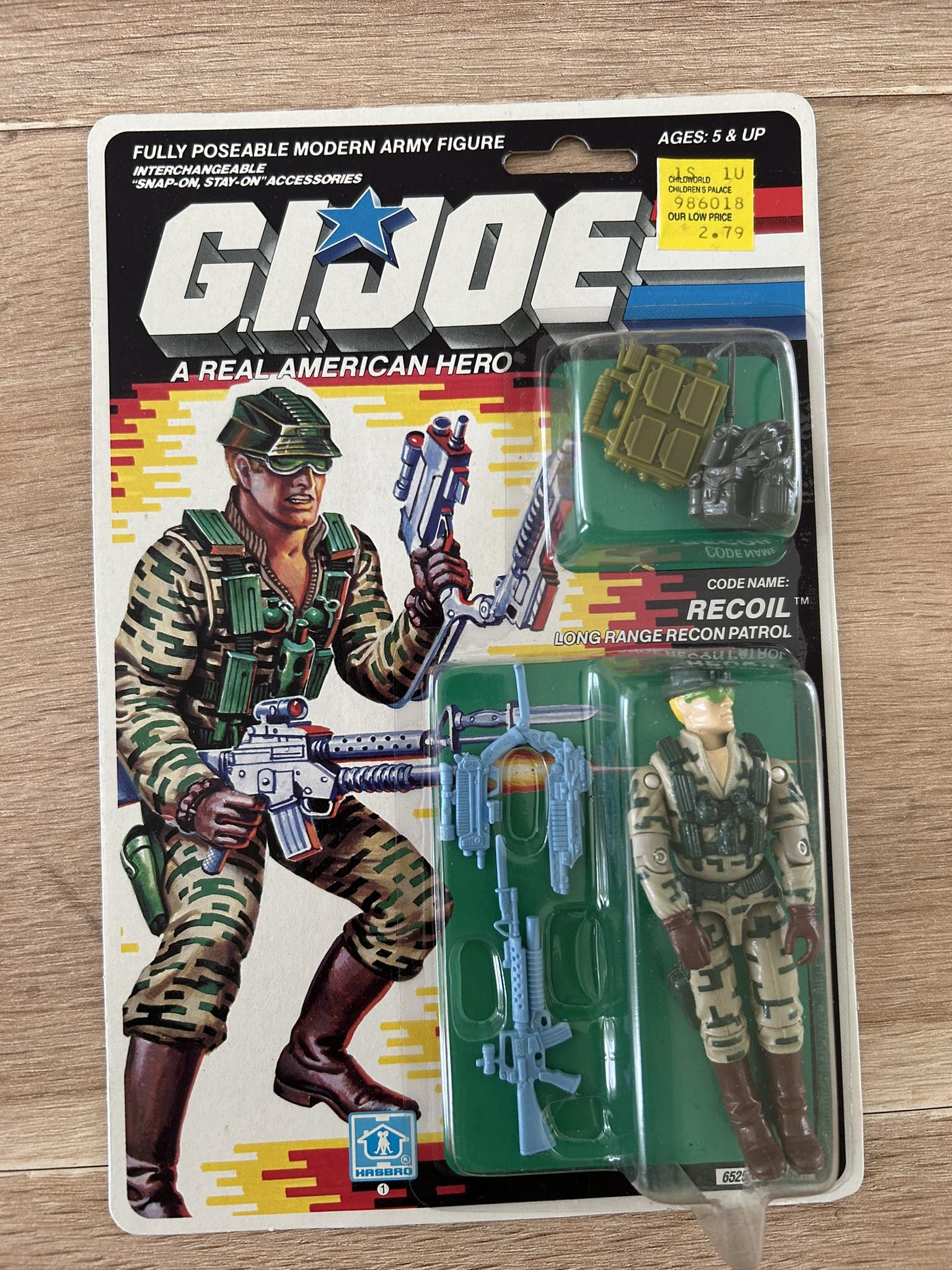 GI Joe Vintage figura